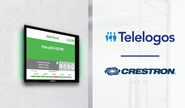 Room booking: Touch screen displays from Crestron certified for ...