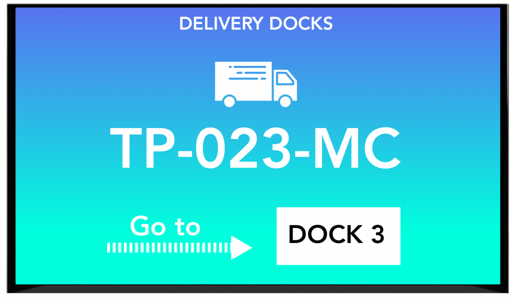 Enhancing Loading Dock Management with Digital Signage
